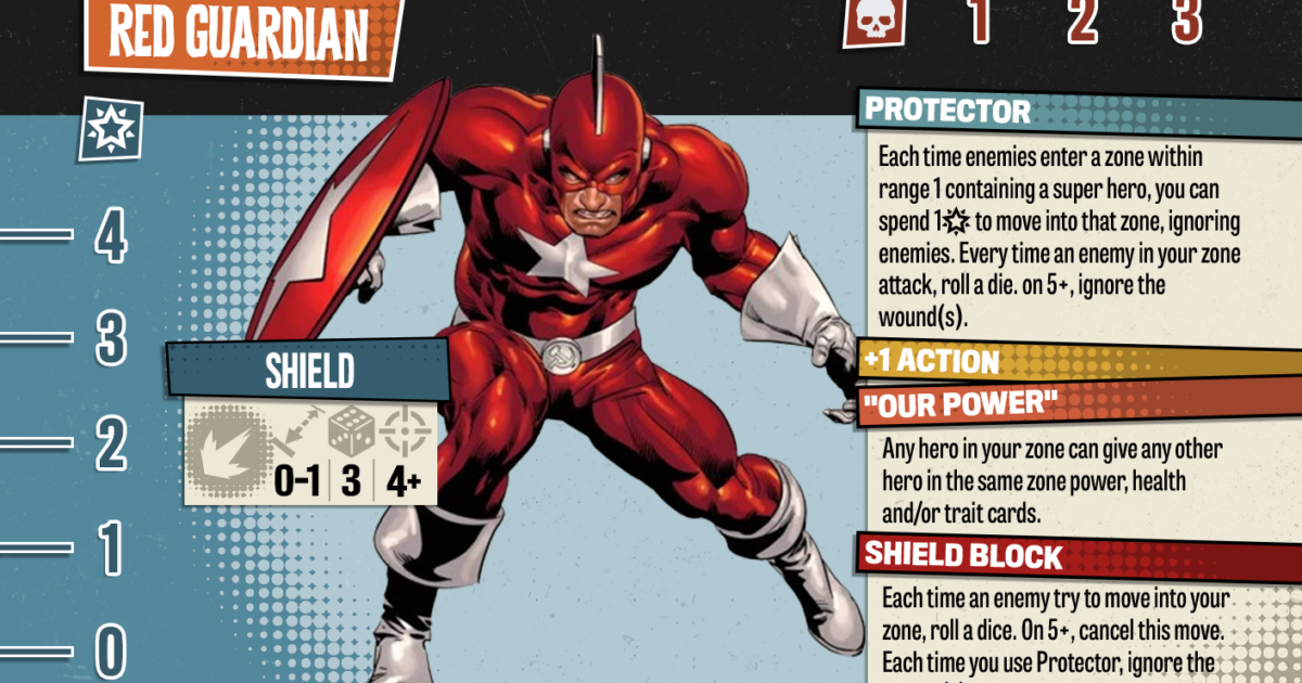 Red Guardian – Zombicide Fans