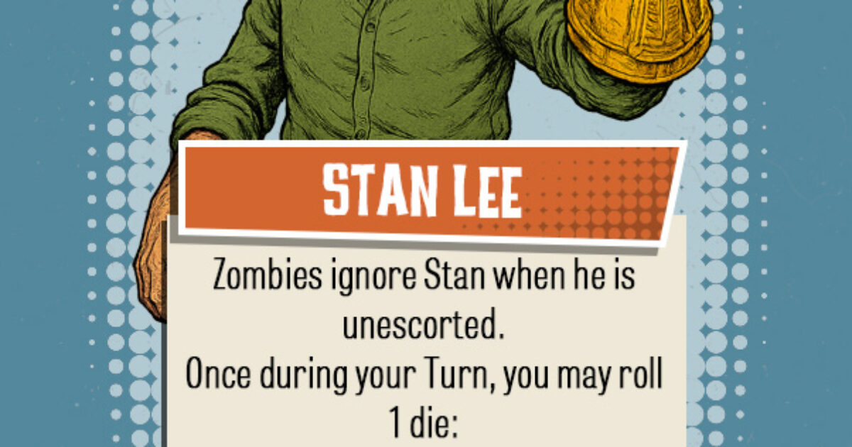 Stan Lee Bystander – Zombicide Fans